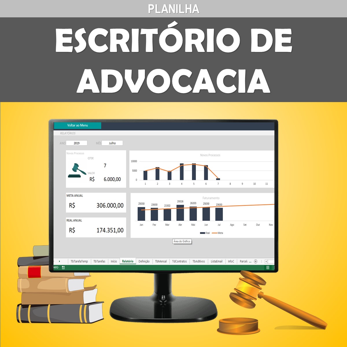 Planilha para Advocacia - Excelente ferramenta! - Smart Planilhas