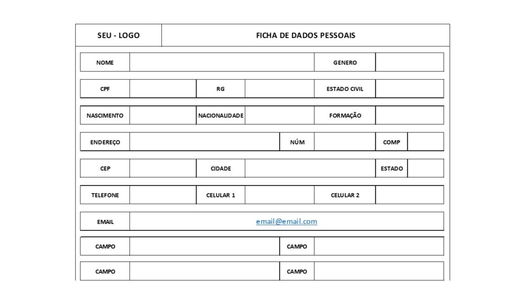 Formul rio De Cadastro Em Excel Smart Planilhas Formul rio De Cadastro Em Excel Smart Planilhas