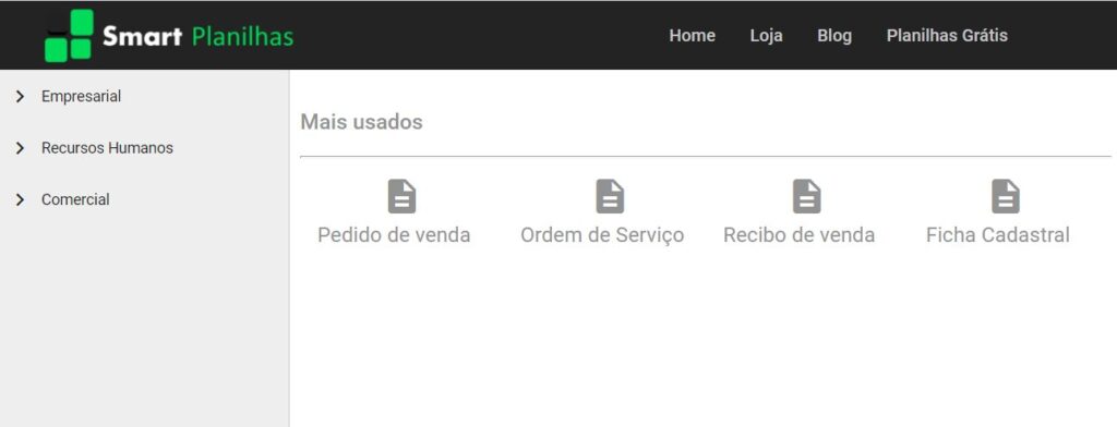 Home - Smart Planilhas