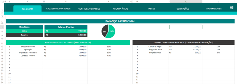 Planilha Controle de Condomínio - Smart Planilhas
