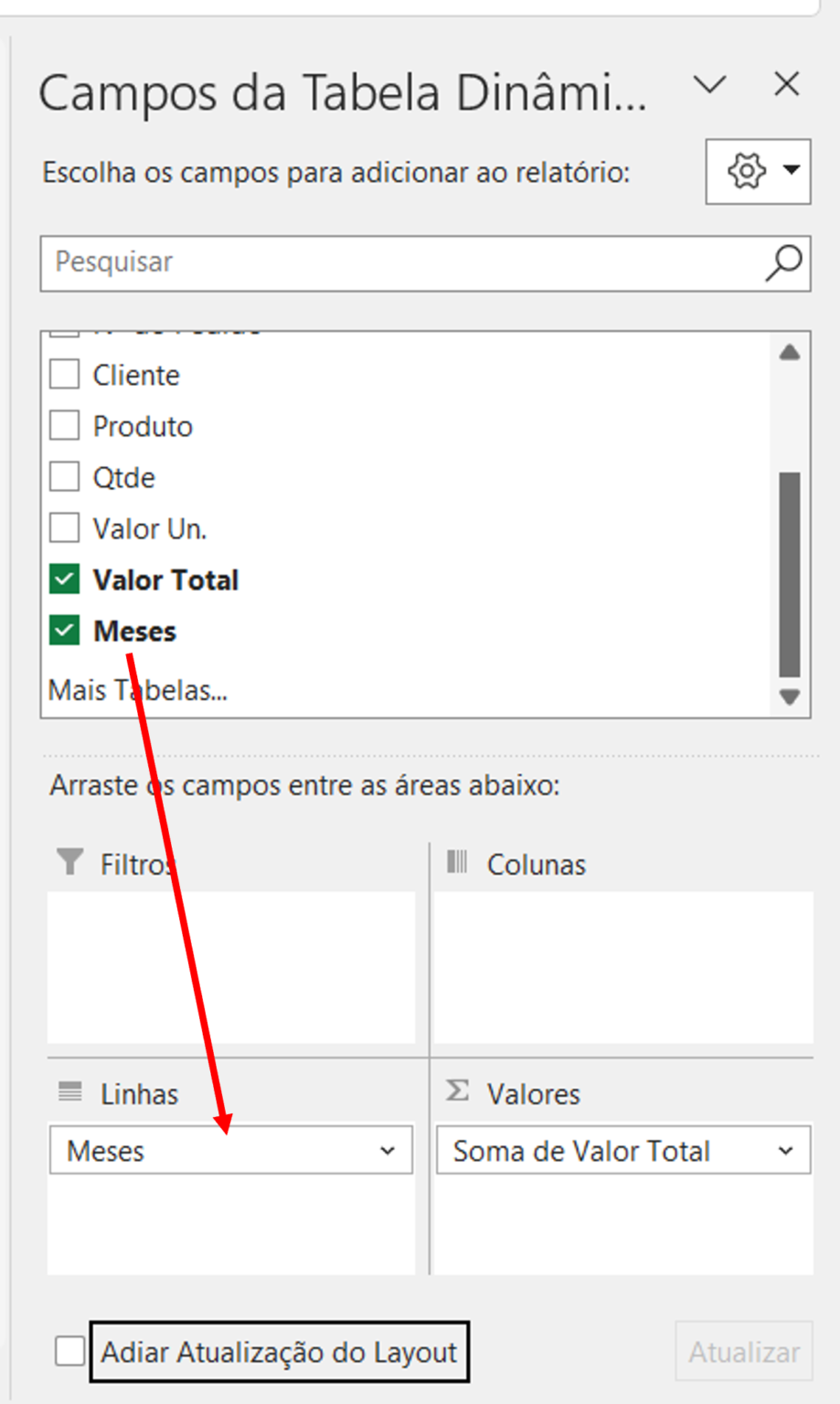 Como agrupar datas na tabela dinâmica - Smart Planilhas