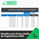 Planilha Prazo Médio de Recebimentos PMR - Smart Planilhas
