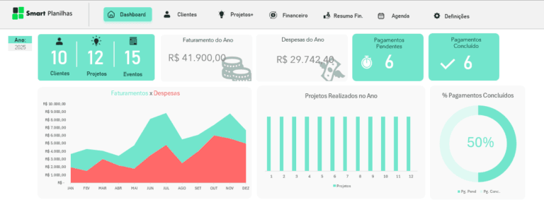 Planilhas Profissionais - Smart Planilhas
